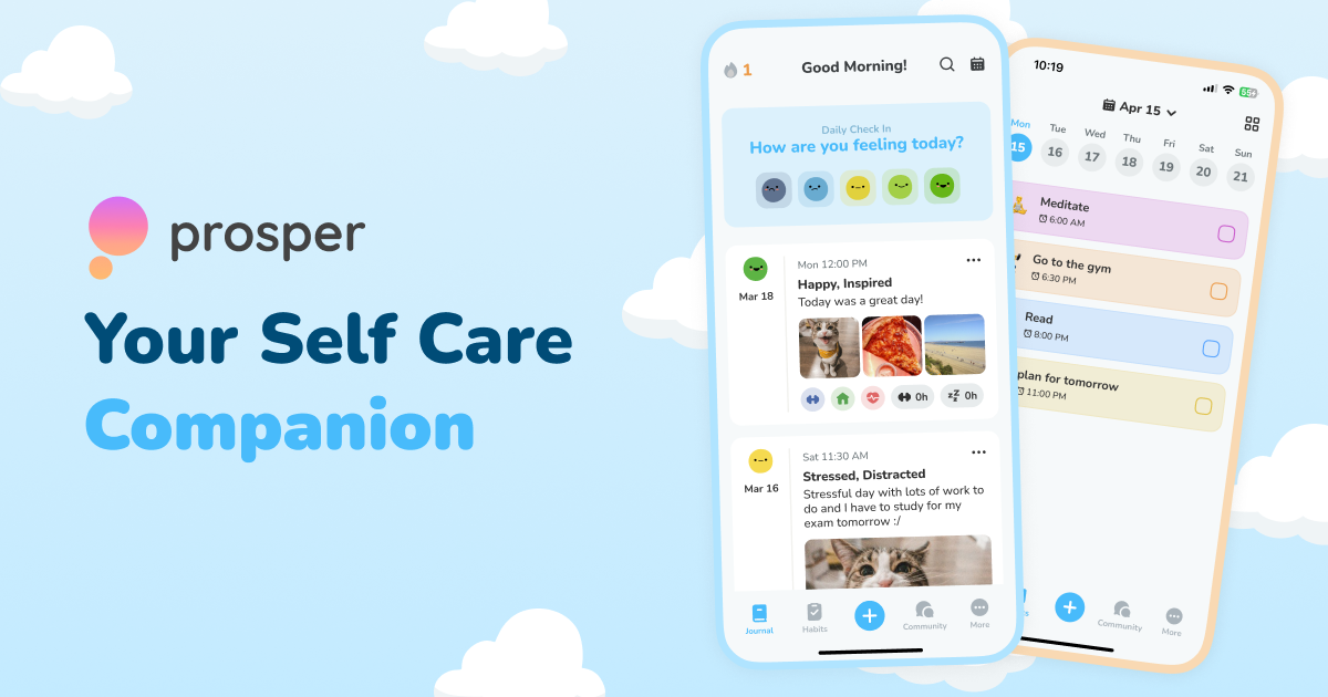 Prosper: Your self-care companion
